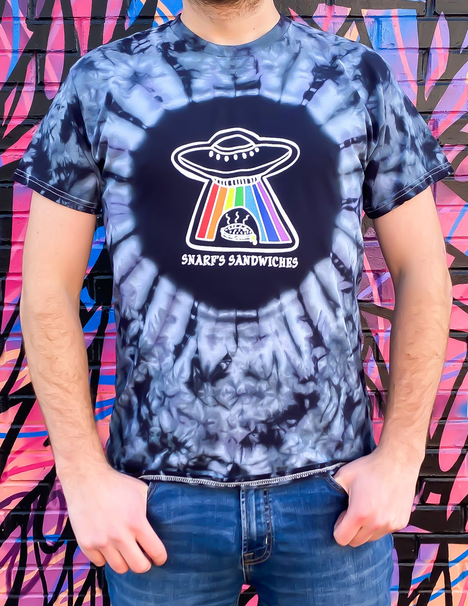 UFO tie dye short sleeve – Snarf's Sandwiches