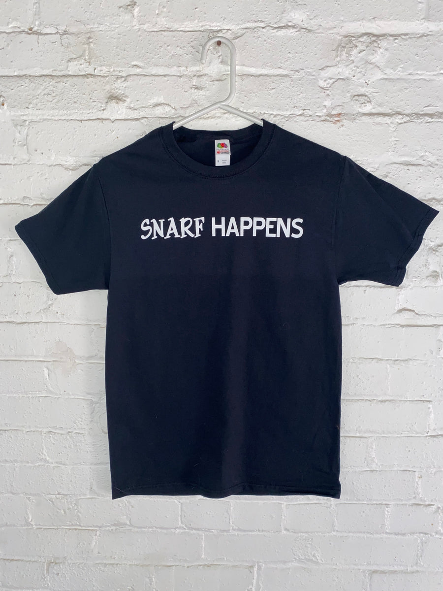 "Snarf Happens" Short Sleeve T-shirt – Snarf's Sandwiches